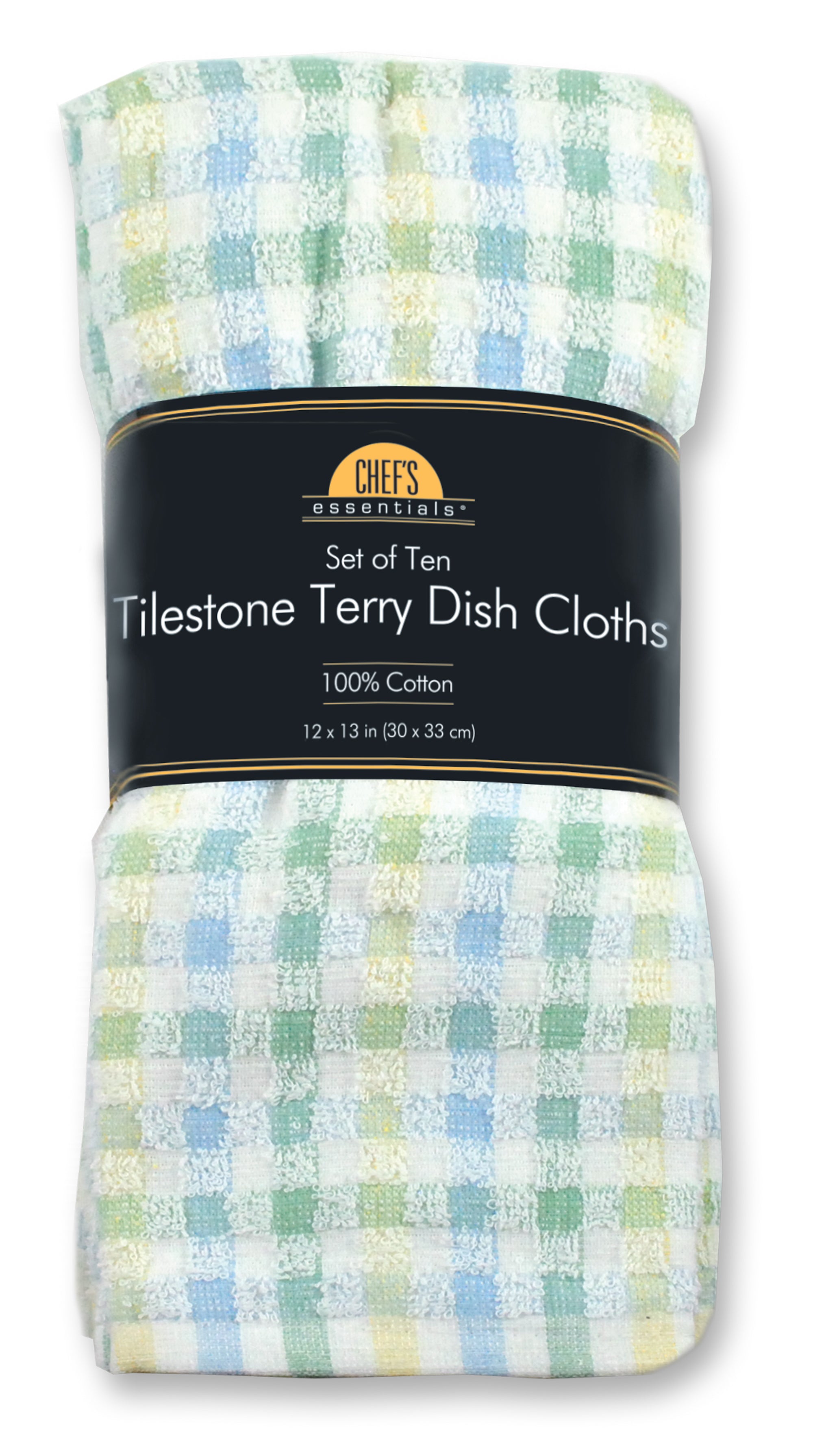 Tilestone Terry Dish Cloth Set of 10 - 12x13" – Kane Home